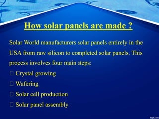 Solar energy | PPTX