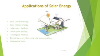 Solar energy ppt | PPTX