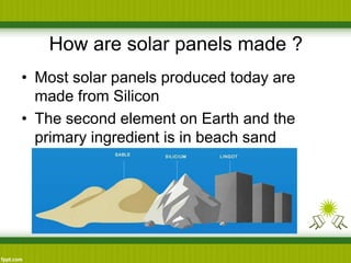 Uses of solar energy.its types and application | PPT