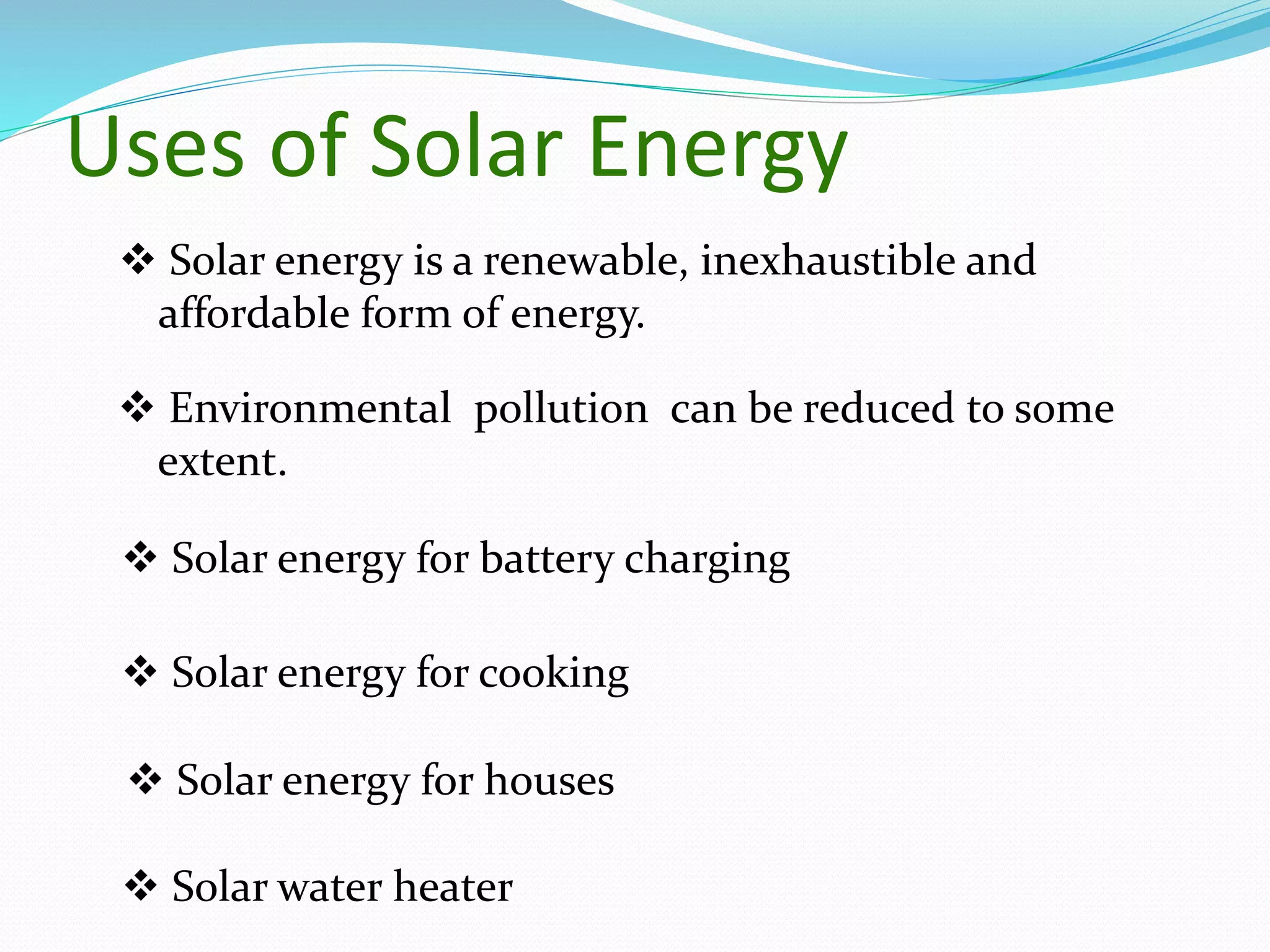 Solar energy and types of solar energy | PPTX