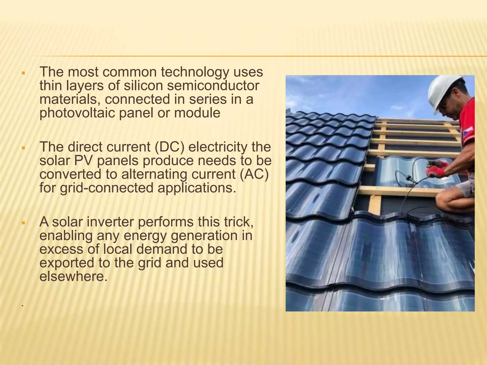 Solar Energy presentation ppt | PPTX