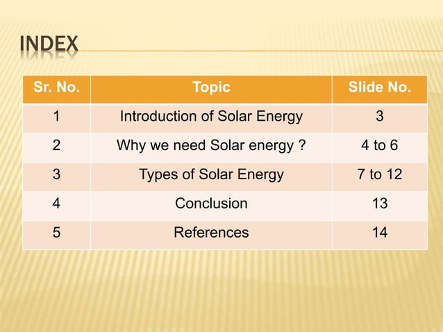 Solar Energy presentation ppt | PPTX | Power and Energy Industry ...