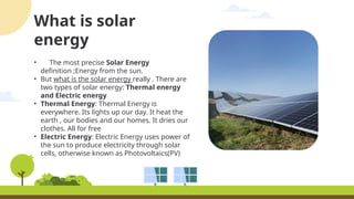 Solar Energy Advantages and Disadvantages | PPTX