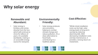 Solar Energy Advantages and Disadvantages | PPTX
