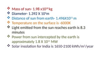 Solar energy Renewable energy sources.pptx