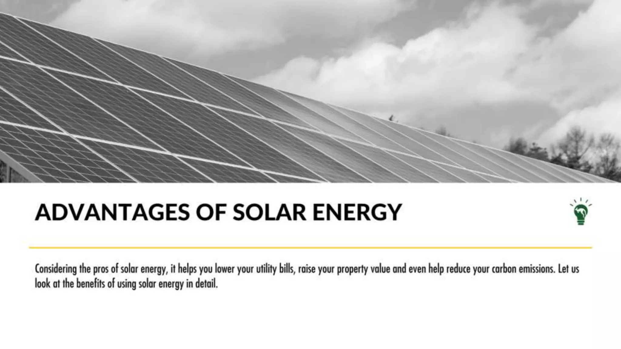 Solar energy - benefits and drawbacks.pptx