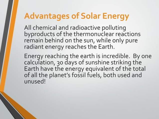 Solar Energy class 6 7 Above | PPT