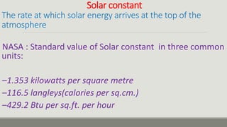 SOLAR ENERGY 4.01 SOLAR RADIATION MEAUREMENT.pptx