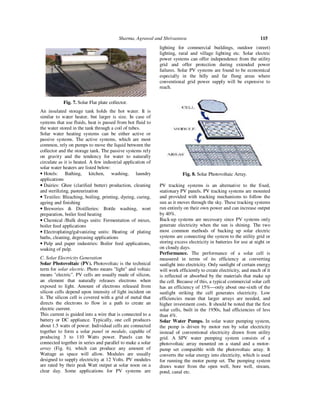 Solar Energy based Refrigeration System using Peltier Device 18 ...