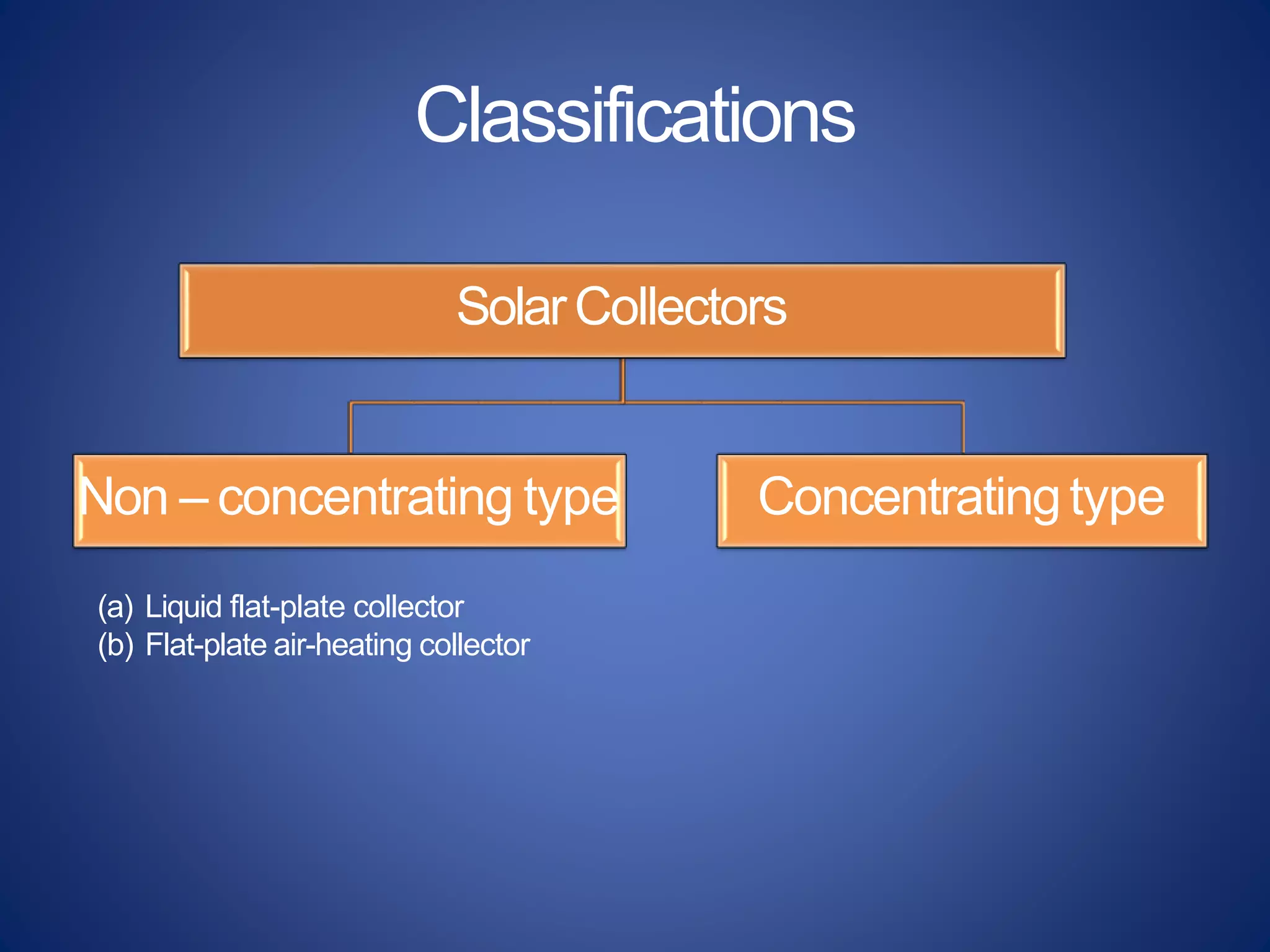 Solar energy collectors | PPTX