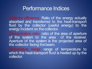 Solar energy collectors | PPTX