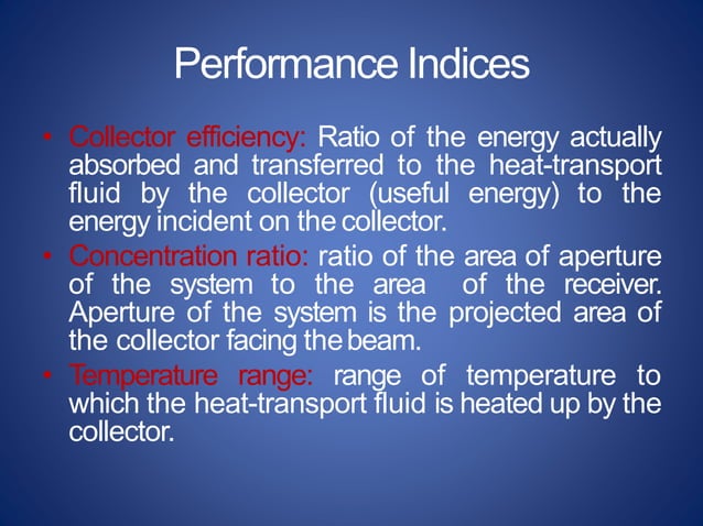 Solar energy collectors | PPTX | Physics | Science