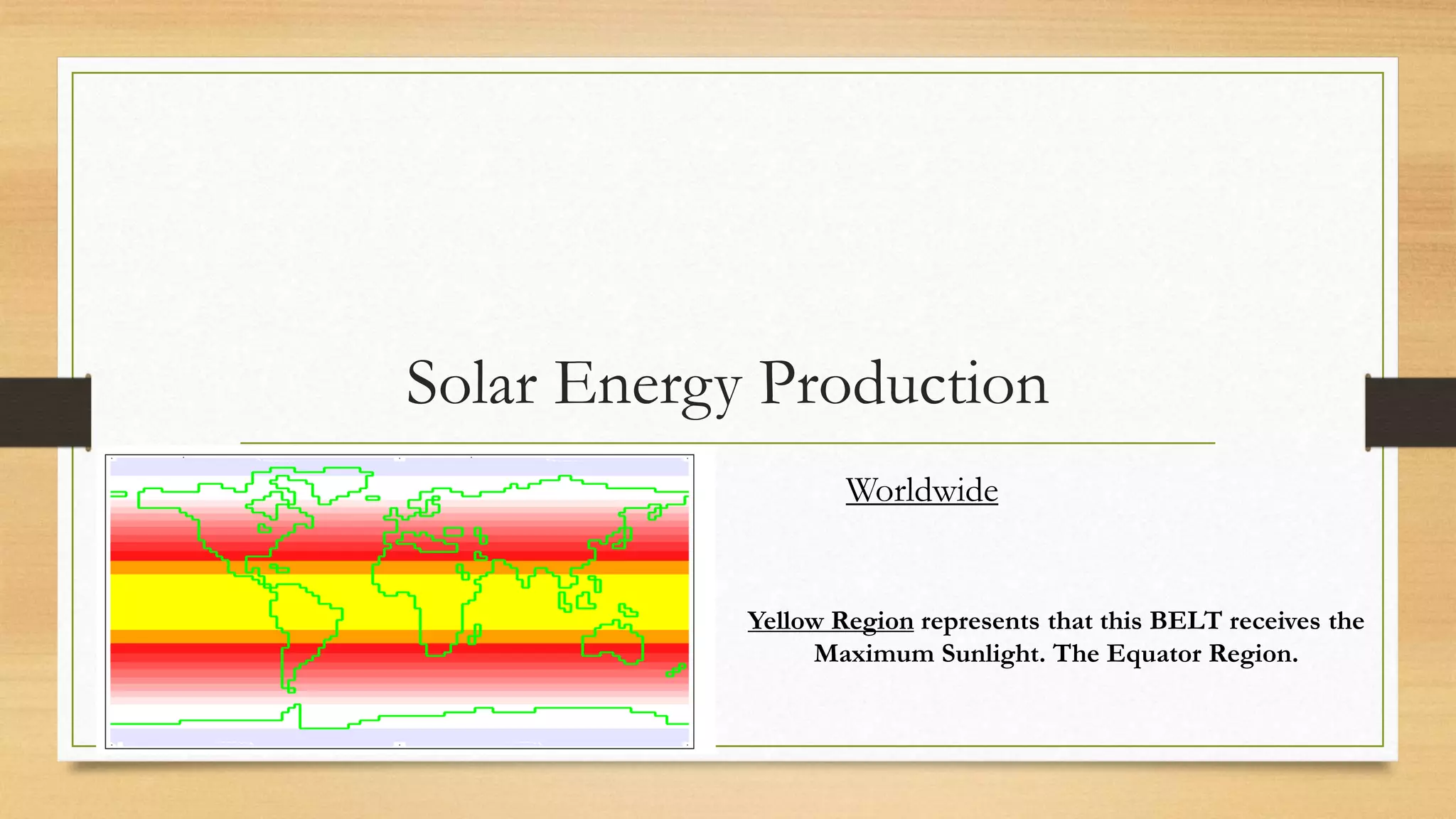 conservation of solar energy | PPTX