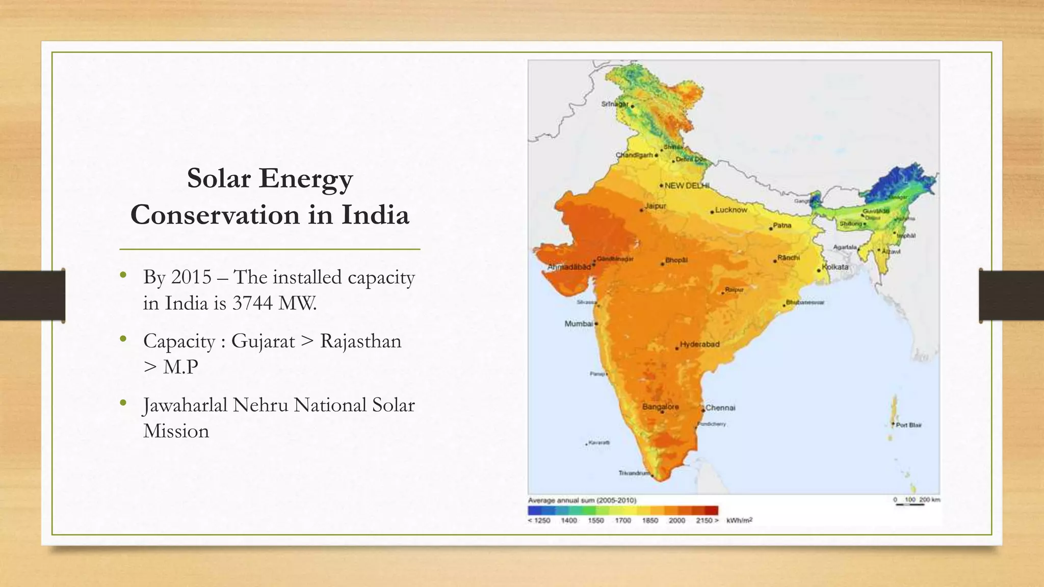 conservation of solar energy | PPTX