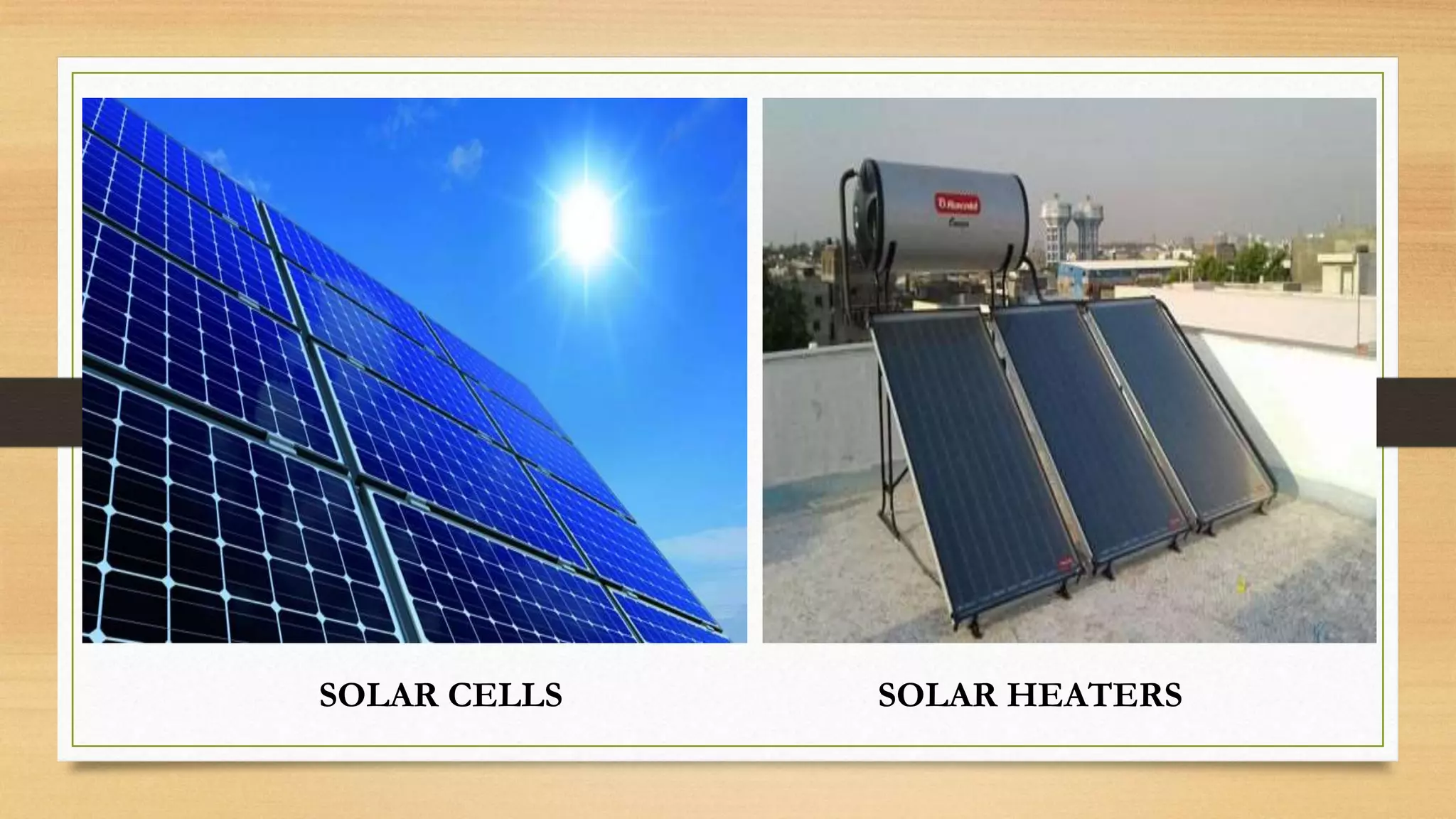 conservation of solar energy | PPTX