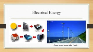 conservation of solar energy | PPTX