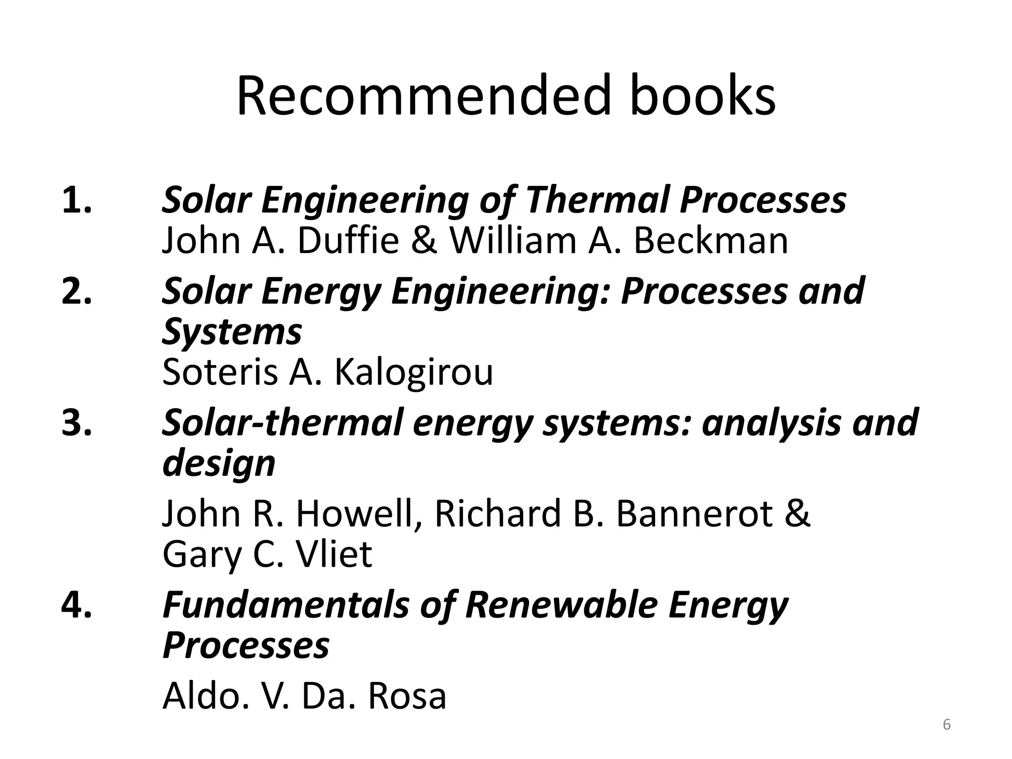 Solar Energy Engineering | PDF