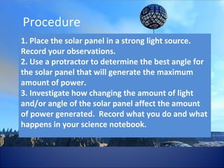 Solar Energy Final Presentation | PPT | Physics | Science