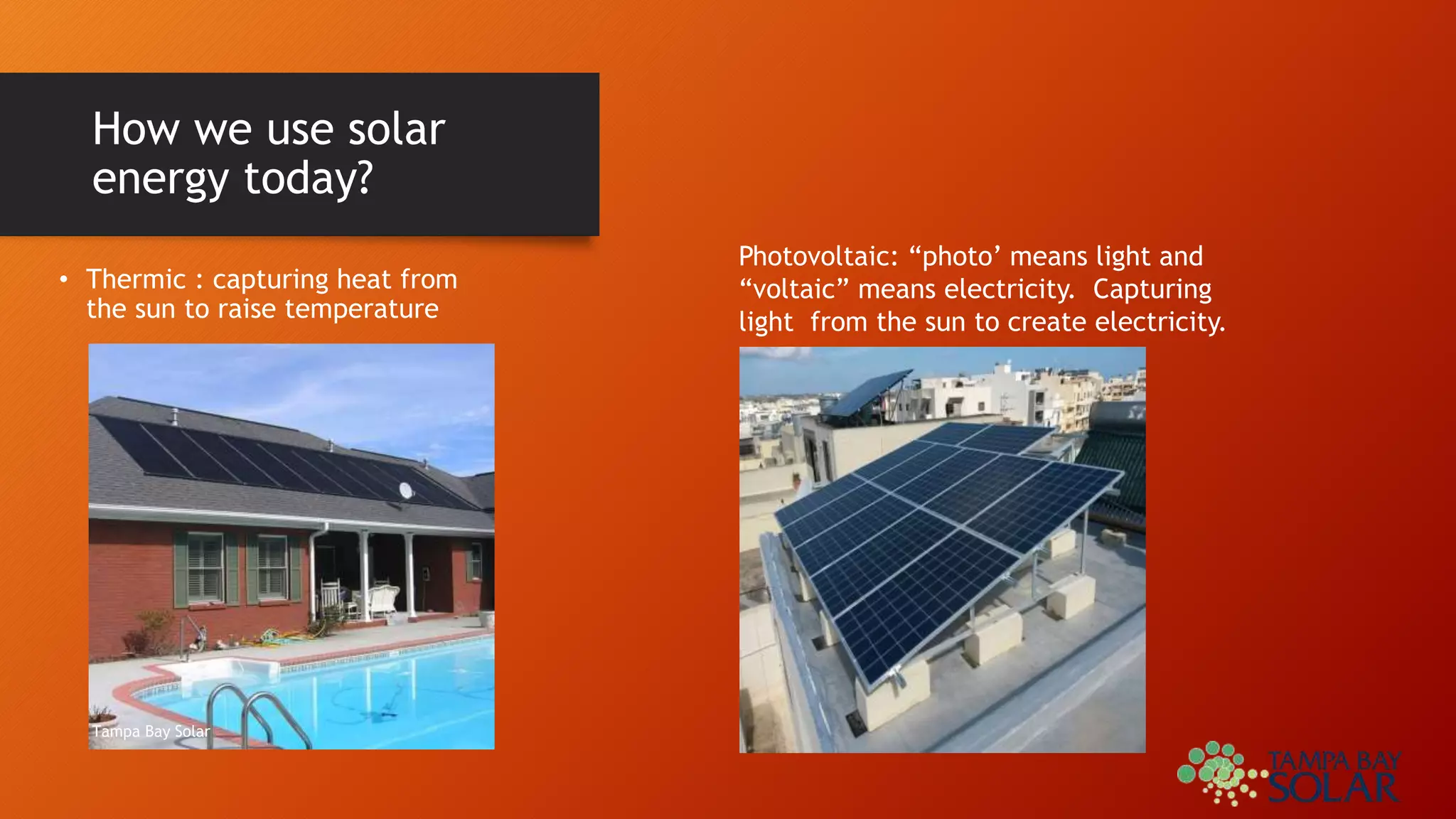 Solar energy for kids | PPTX