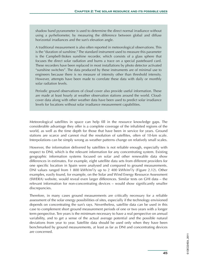 Solar energy perspectives-2011 | PDF