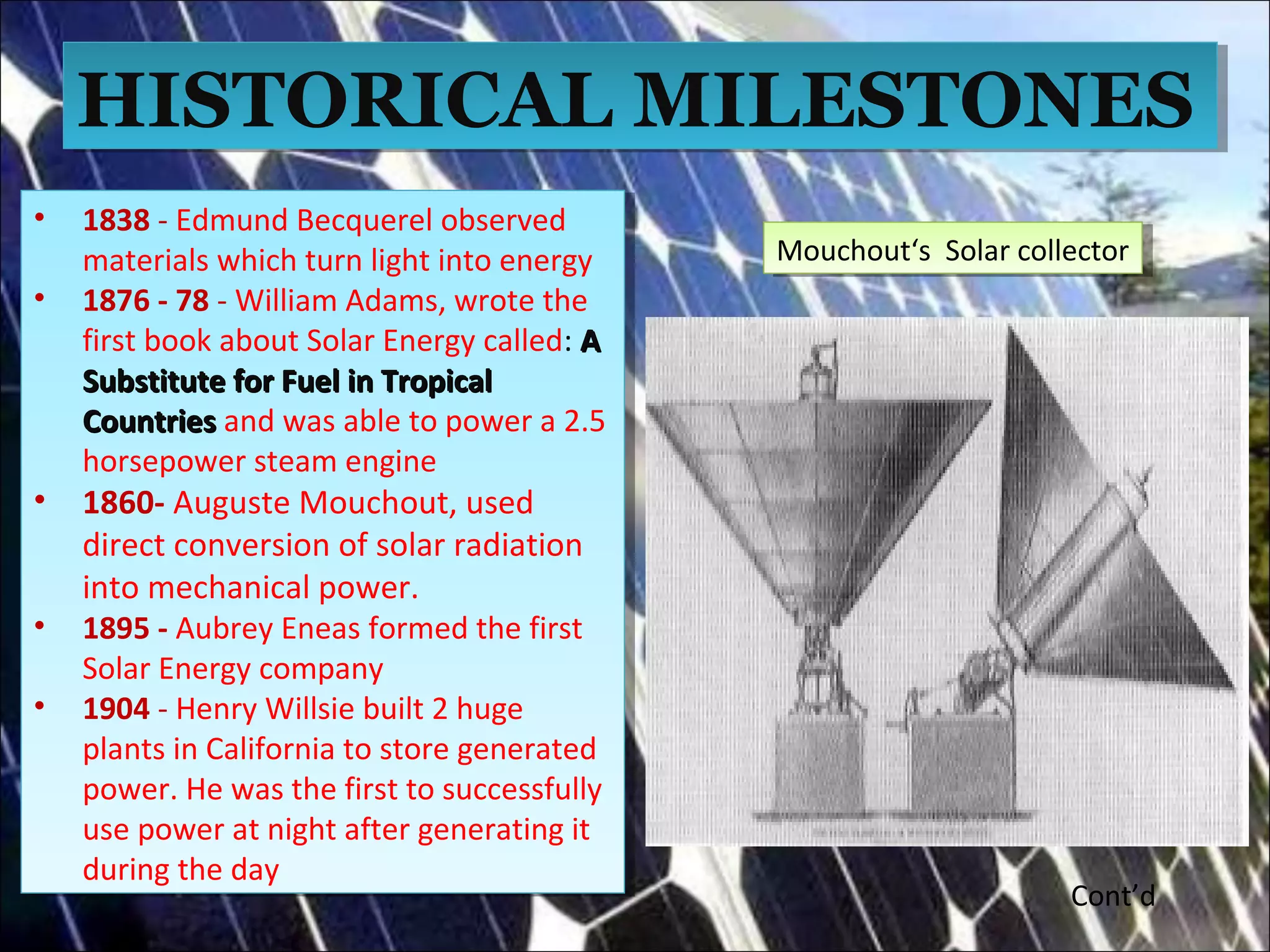 Solar energy ppt | PPT