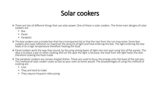 Solar energy presentation | PPTX