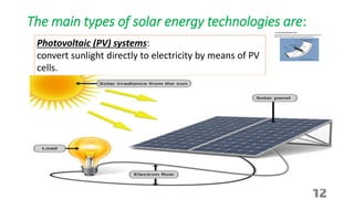 Solar energy presentation | PPTX