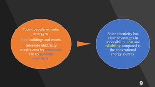 Solar energy presentation | PPTX