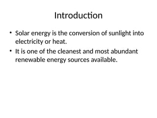 Solar_Energy_Presentation.pptx solar energy | PPTX