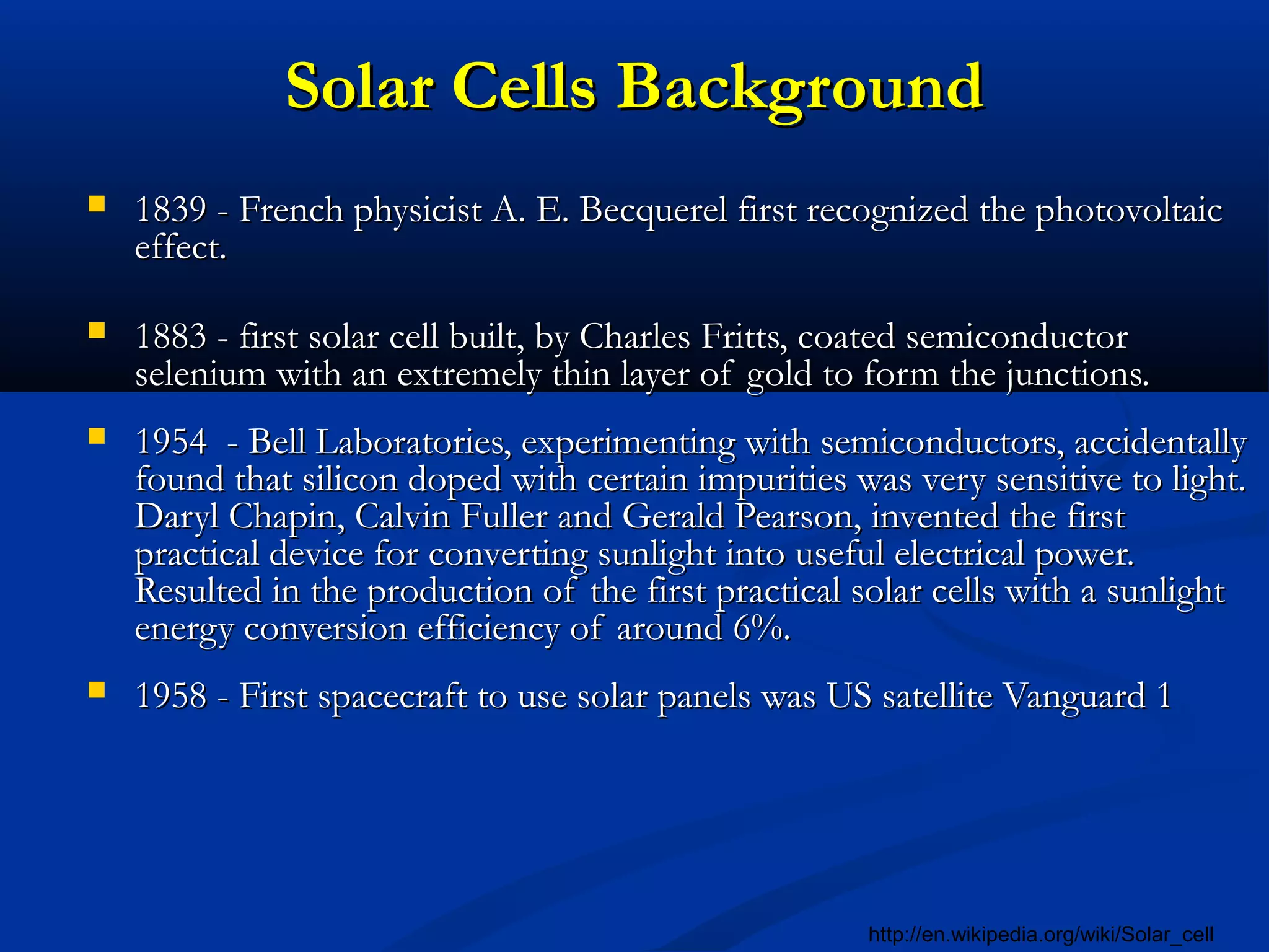 Solar energy | PPT | Chemistry | Science