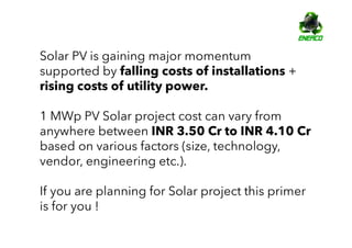 Solar energy project (reduce cost by 9%) | PDF