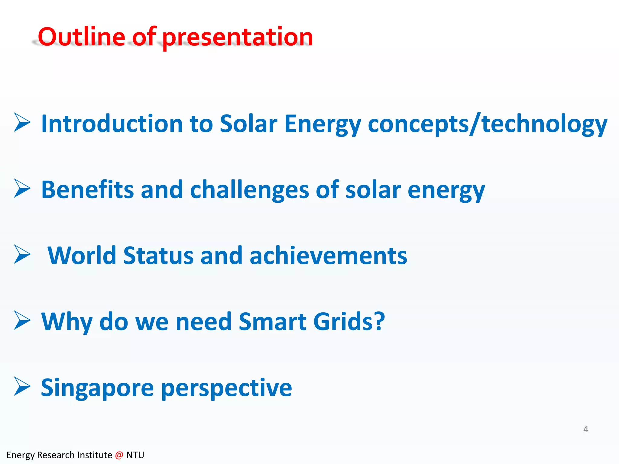 Solar Energy Presentation to School Children | PPTX
