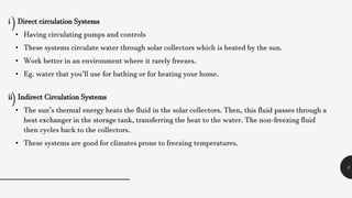 Solar energy storage methods | PPTX