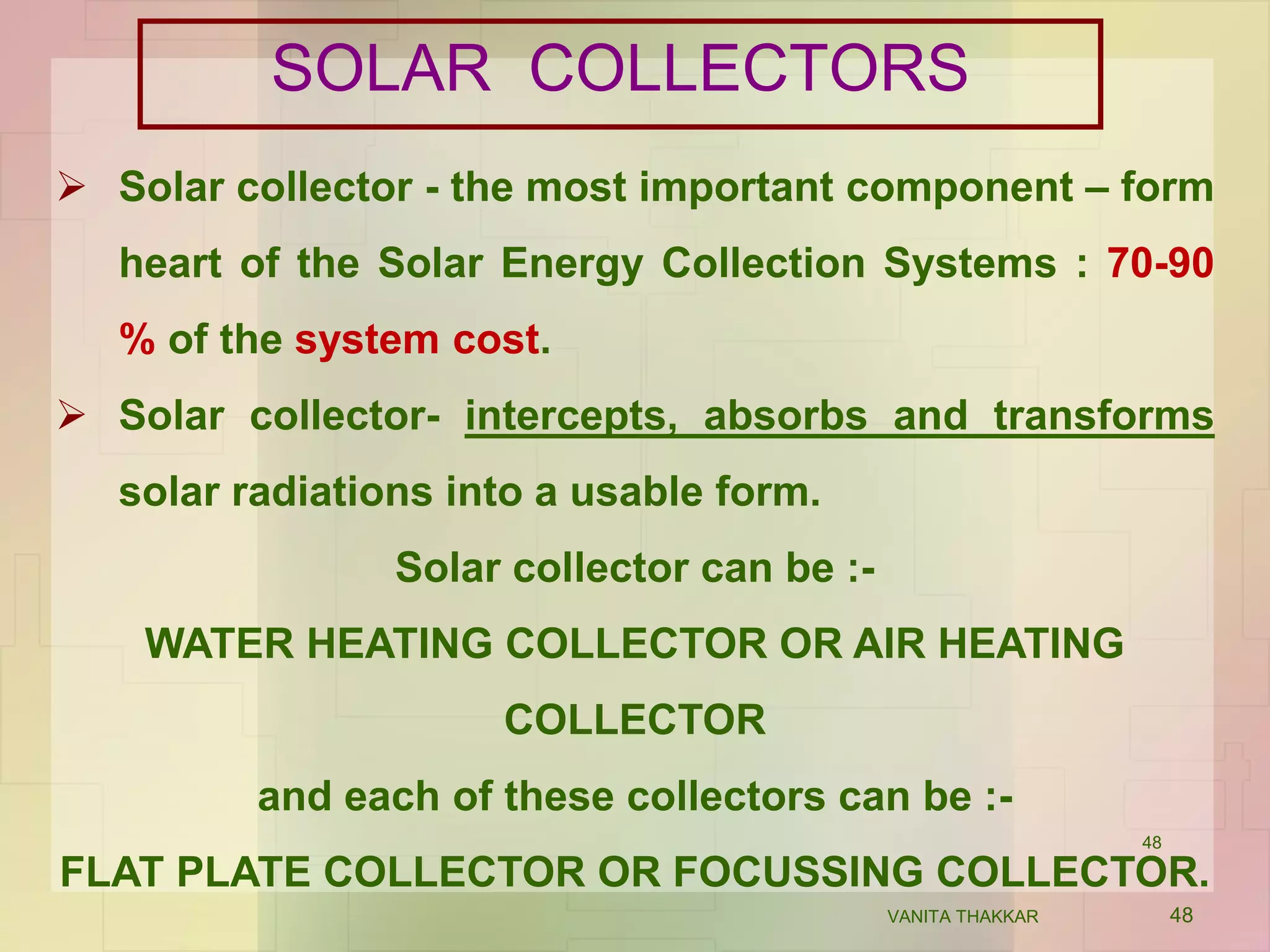 SOLAR ENERGY TECHNOLOGY | PDF
