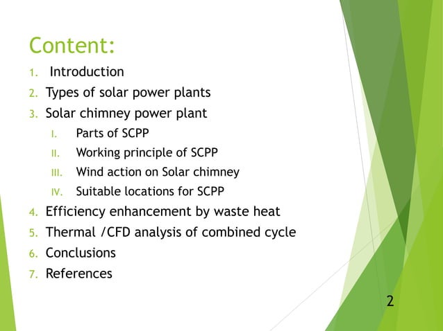 Solar energy power plants and its efficiency enhancement | PPTX
