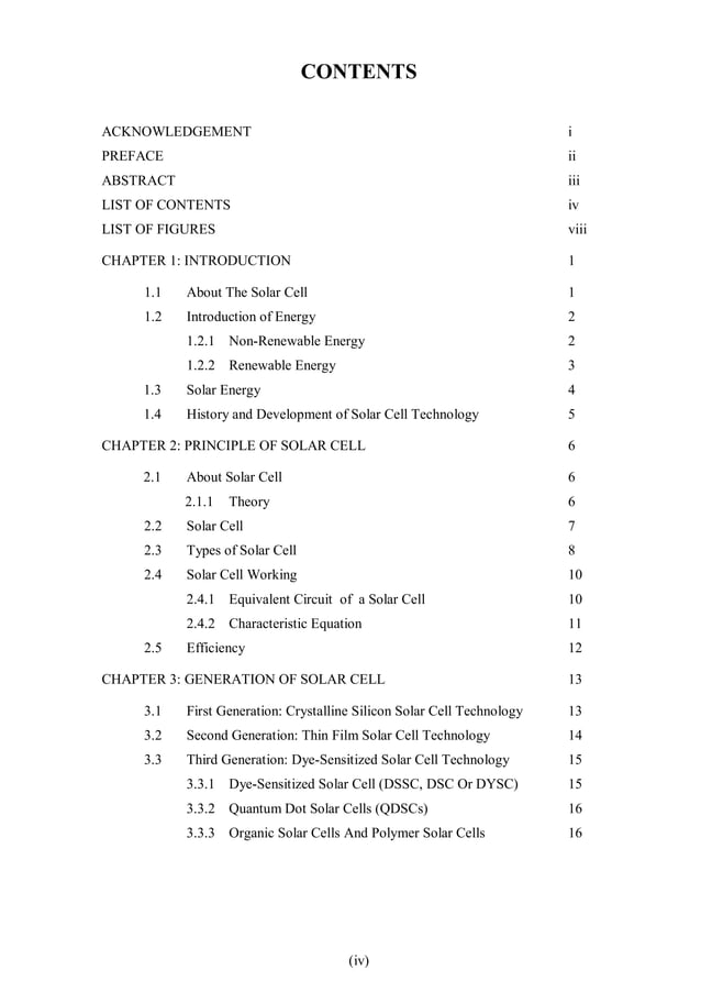 Essential pages for Solar Cell Report | PDF