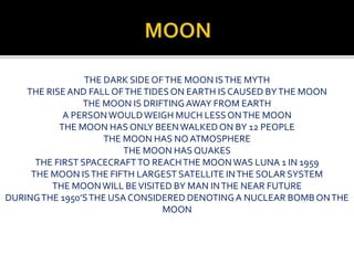 Solar System Facts Powerpoint | PPTX