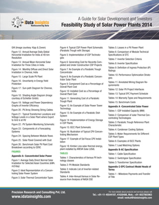 Feasibility Study of Solar Power in India | PDF