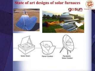 Solar furnaces presentation | PPTX