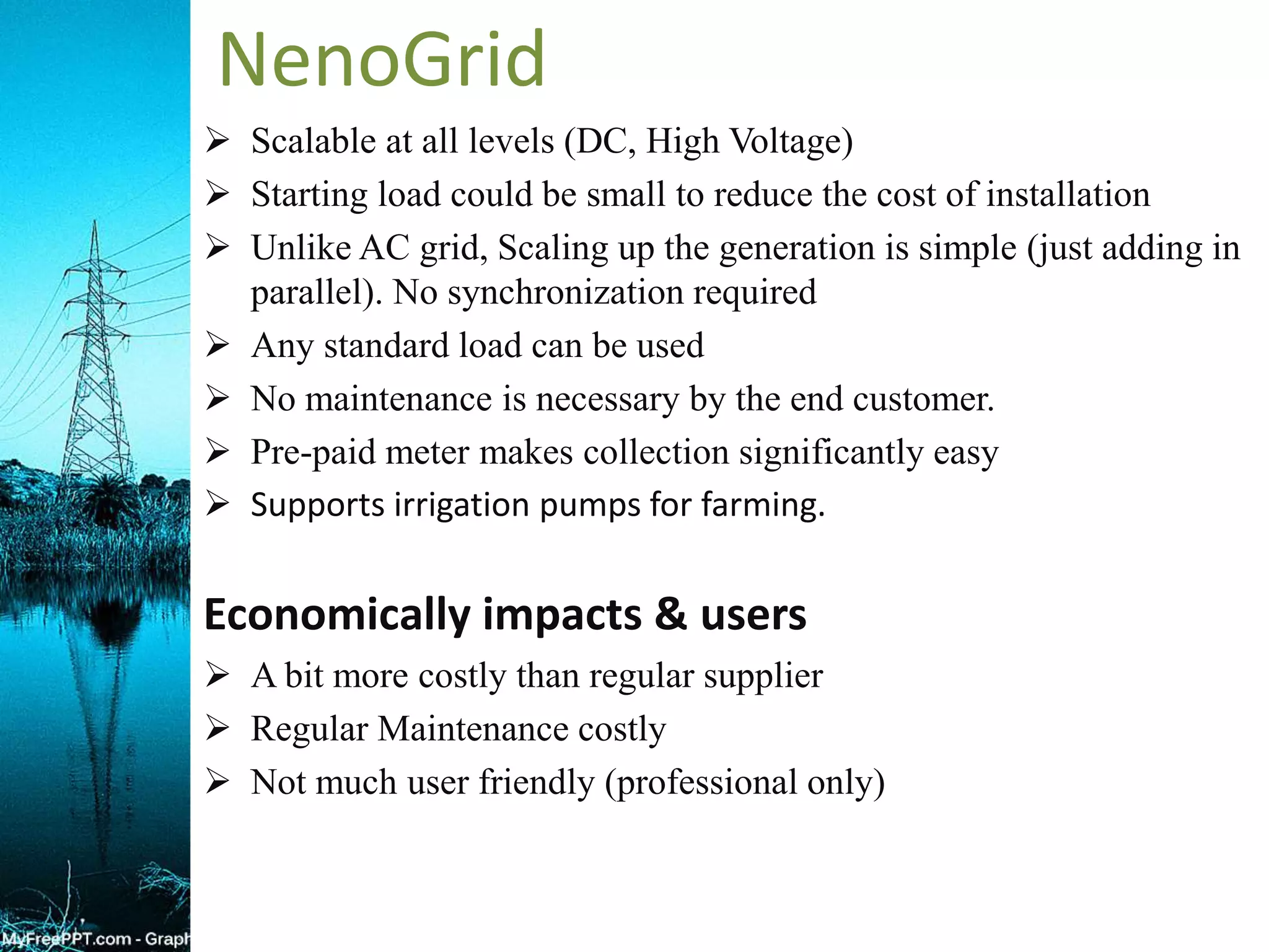 Solar Mini grid, Nano grid, Micro grid | PPT