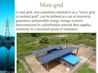 Solar Mini grid, Nano grid, Micro grid | PPT