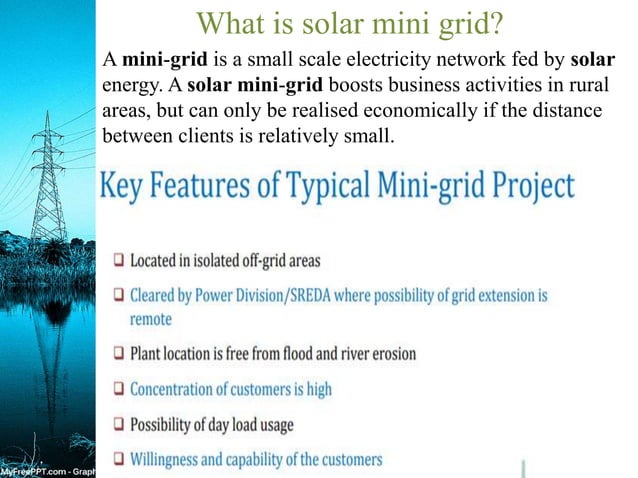 Solar Mini grid, Nano grid, Micro grid | PPT
