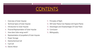 Solar impulse | PPTX