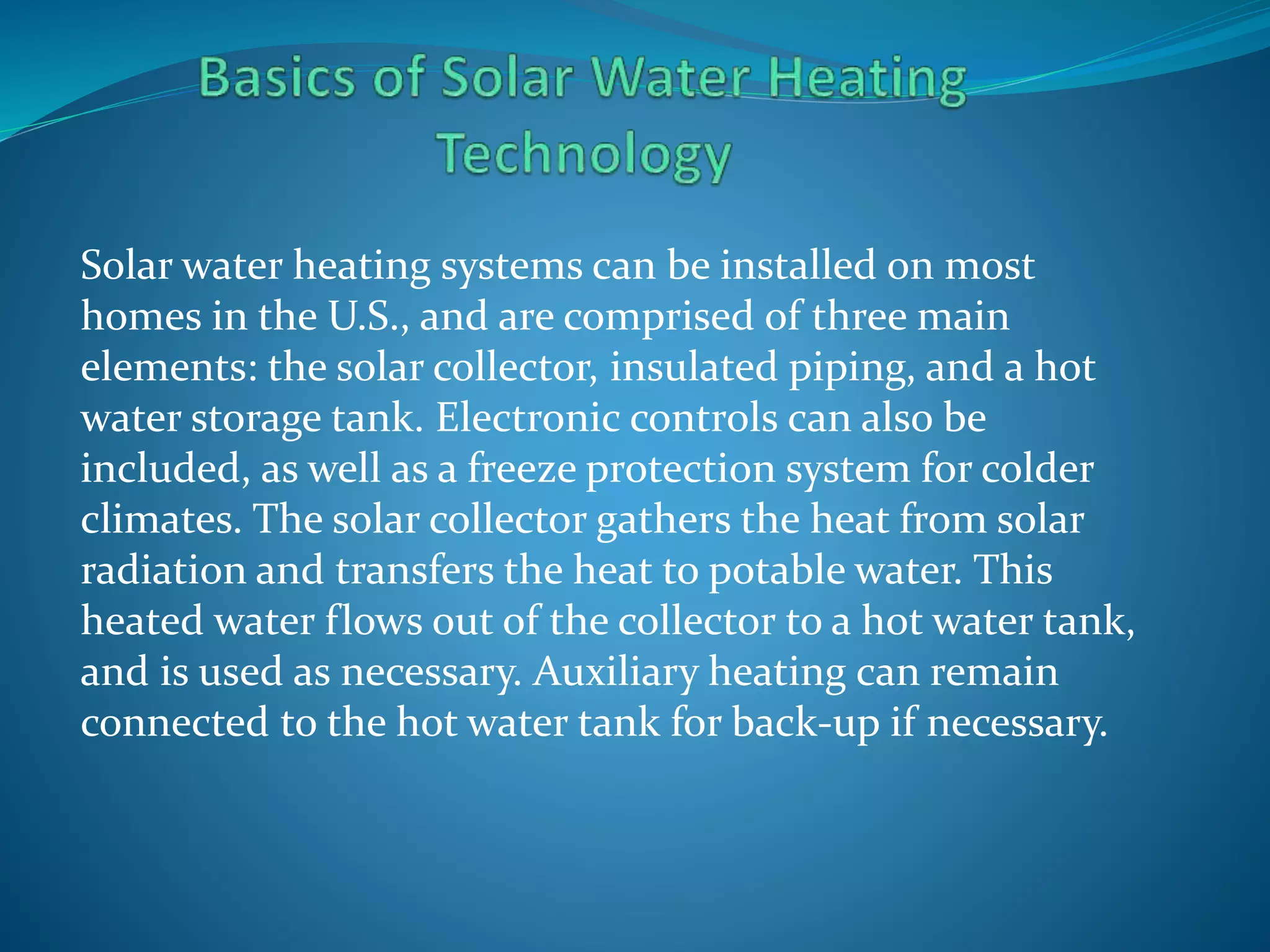 Solar industrial heating system ppt | PPTX