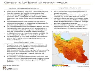 Solar industry in iran | PPT
