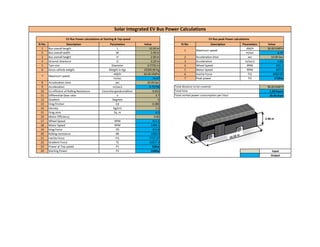 Solar integrated EV bus | PDF