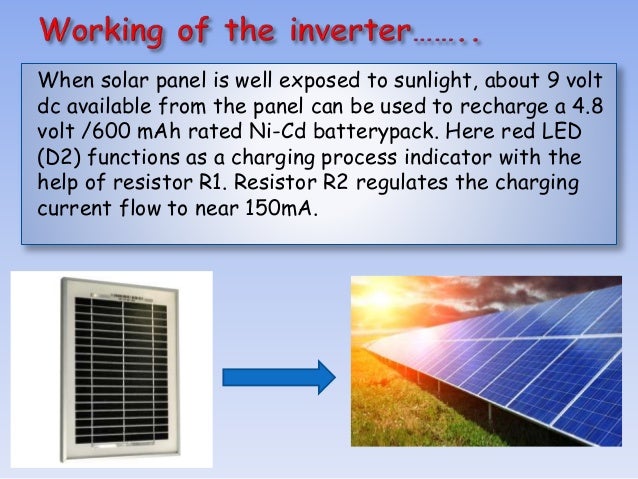 Solar Inverter using Sun Tracking Microcontroller | PPT | Free Download