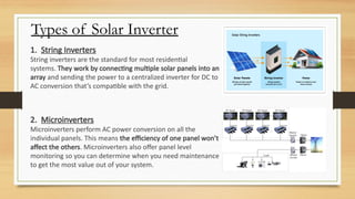 solar inverter uses advantages and disadvantages.pptx