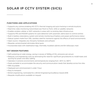Solar IP CCTV System (SICS) | PDF