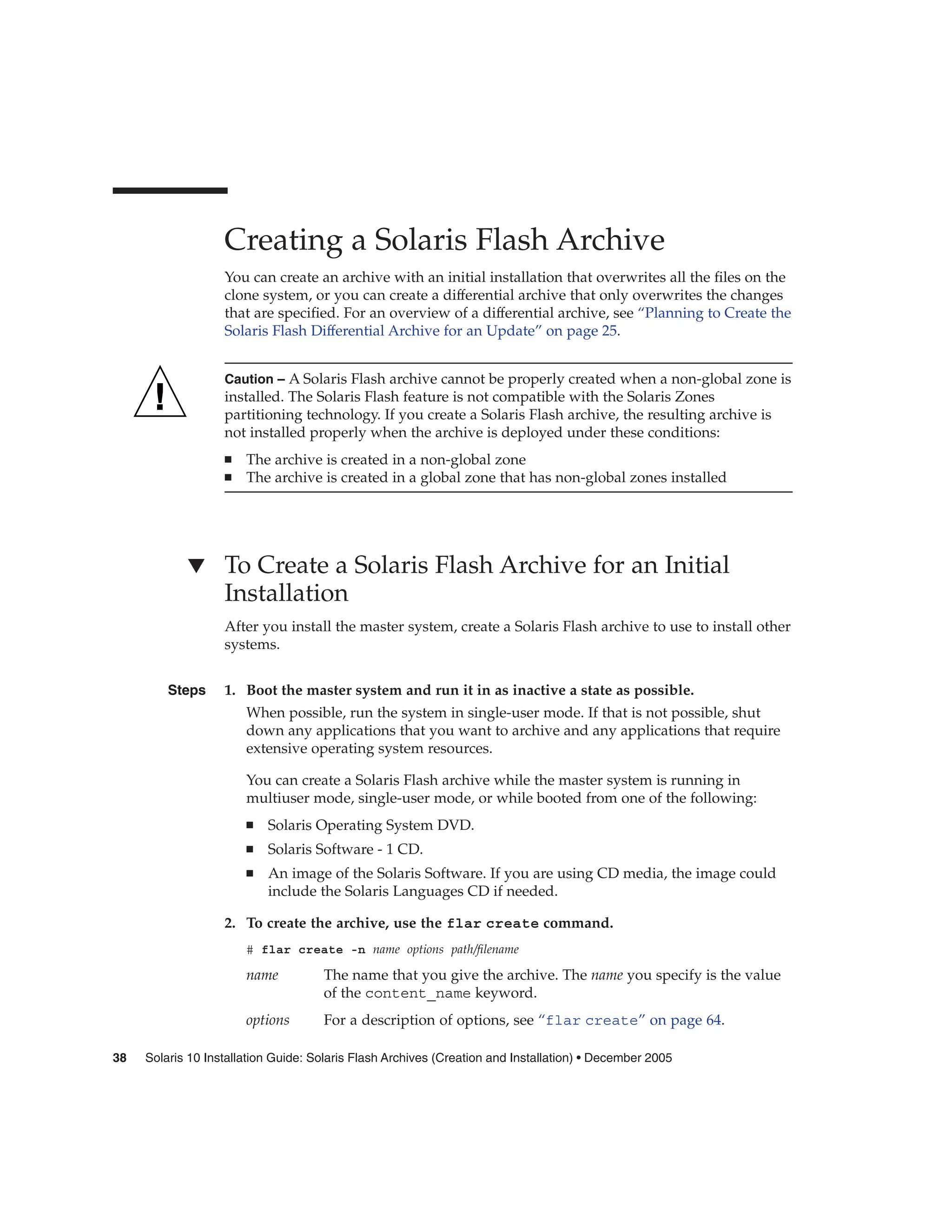 Solaris 10-installation-guide-solaris-flash-archives2794 | PDF